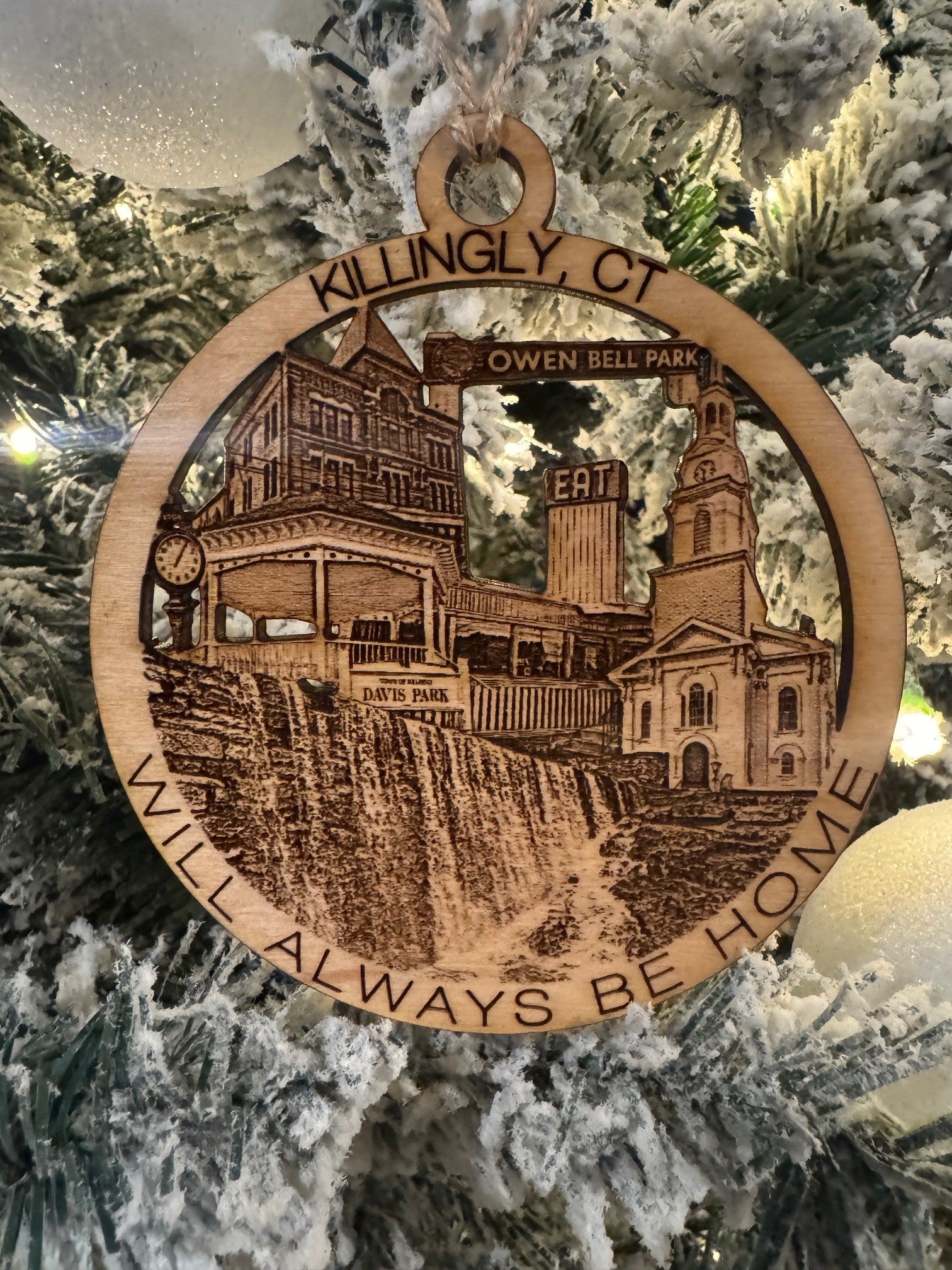 Killingly, CT Unique hometown Ornament or Magnet – DIUcustom.com
